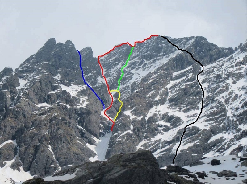 On-Ice.it - Report ghiaccio e misto - RITORNO PIZZO DELL'OMO